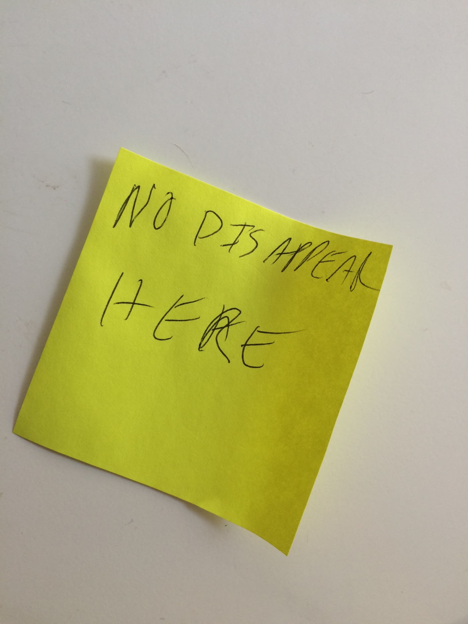 There’s No Disappear Here (So When Will I Believe It?) – Lessons From ...