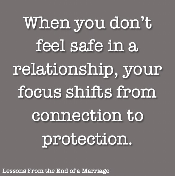 The Importance of Feeling Safe in a Relationship – Lessons From the End ...